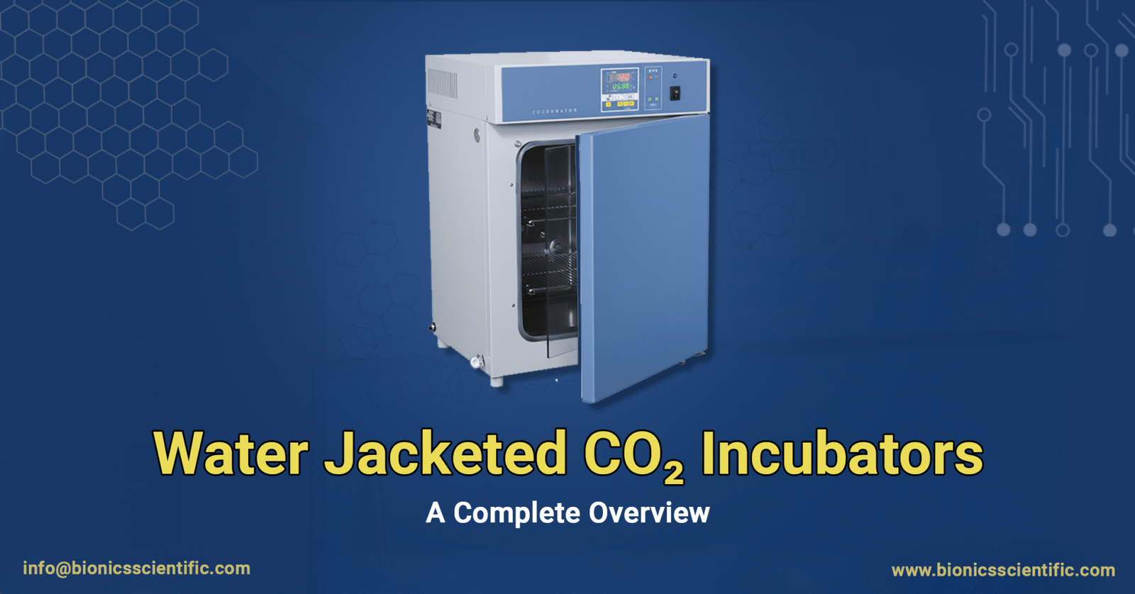 Water Jacketed CO₂ Incubator for Ultimate Stability